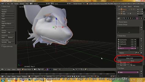 Tutorial Unity Facial Animation Blendshape Morph Imagination Xd
