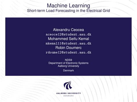 West Denmark Short Term Load Forecast For Smart Grids Pdf Internet Of Things Internet