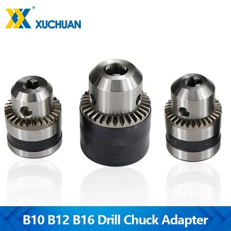 렌치가 있는 드릴 척 B1006 65mm B1215 10mm B1615 13mm Cnc 기계 변환 어댑터 척 전동 공구 액세서리