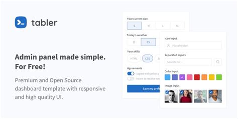 github tabler tabler tabler is free and open source html dashboard