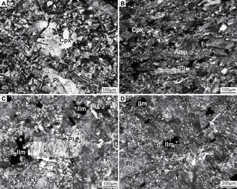 Photomicrographs Of Dolerite Dikes From The Purang Massif Of The Download Scientific Diagram