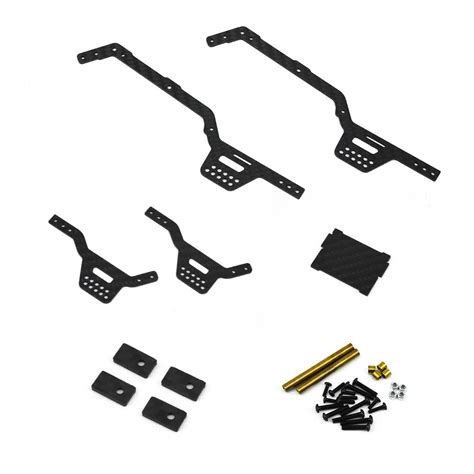 Powerhobby Lcg Carbon Fiber Chassis Kit Frame For Traxxas Trx 4m Powerhobby