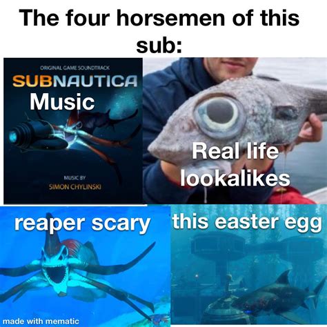 [no Spoilers] Guys Look Man Eater Subnautica Reference R Subnautica