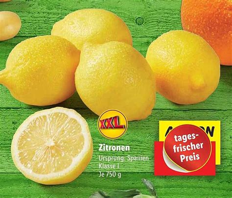 Zitronen Angebot Bei Lidl Prospekte De