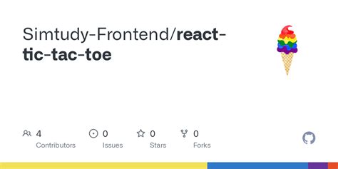 Github Simtudy Frontendreact Tic Tac Toe