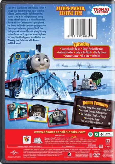 Thomas And Friends Christmas On Sodor Dvd Jules De Jongh Joseph May