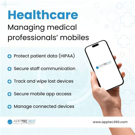 Apptec360 On Linkedin Mdm Uem Healthcare Hitech Hippa