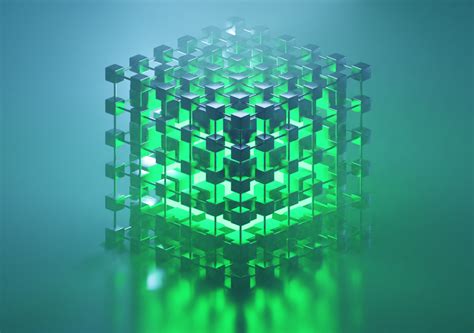 Abstract Cube Tessellation Cgtrader