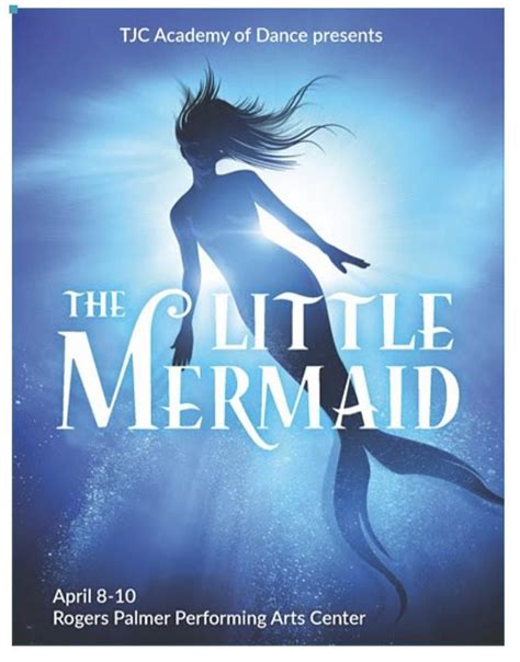 Little Mermaid Saturday 2pm Rogers Palmer Performing Arts Center