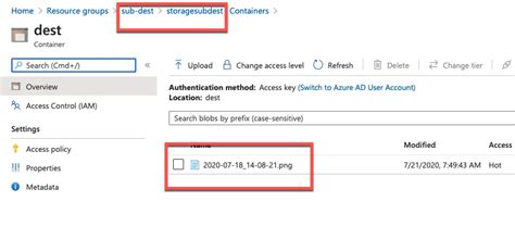 Using Azure Functions Blob Trigger And Azcopy Copy Blob From Source
