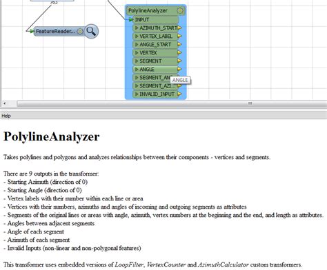 Fme Form How To Find Intersections Of Lines Less Than 45° In Fme
