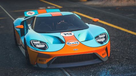 2017 Ford Gt Gulf Livery Gta5