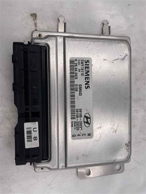 Ecu Ecm Computer Hyundai Tiburon 2004 04 20l Nw60199 Toms Foreign