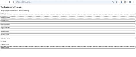 Belajar Css 27 Macam Macam Borders Css — Minarsih Tech
