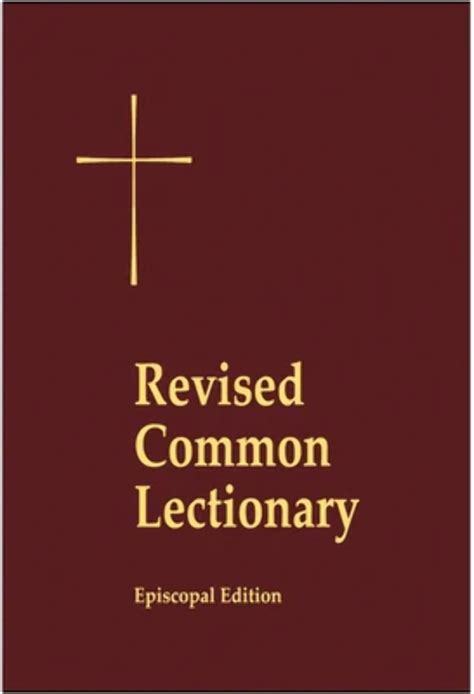 Revised Common Lectionary Lectern Edition Years A B C And Holy Days