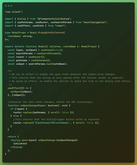Opening And Closing Modals With Nextjs App Router And React Server Components — Pk