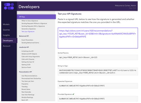 Mparticle Cortex How To Verify Your Api Signature Within Cortex