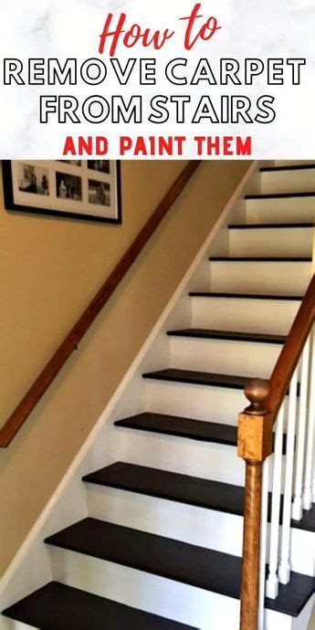 How To Remove Carpet From Stairs And Paint Them Artofit