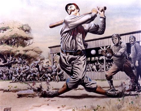 Casey At The Bat Wikipedia Casey At The Bat Baseball Art Baseball
