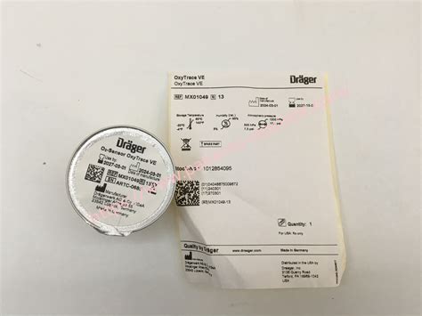 Drager O Oxygen Sensor OxyTrace VE Original New MX For Drager Ventilator