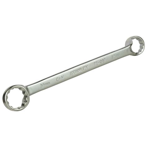 Stanley 72 067 Deep Offset Ring Spanner Matte Finish 32x36mm Size 32