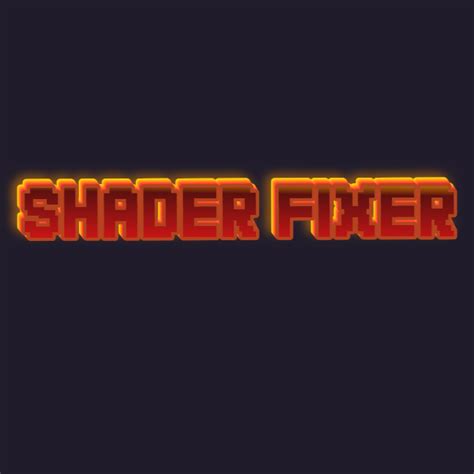 Shader Fixer Minecraft Mod