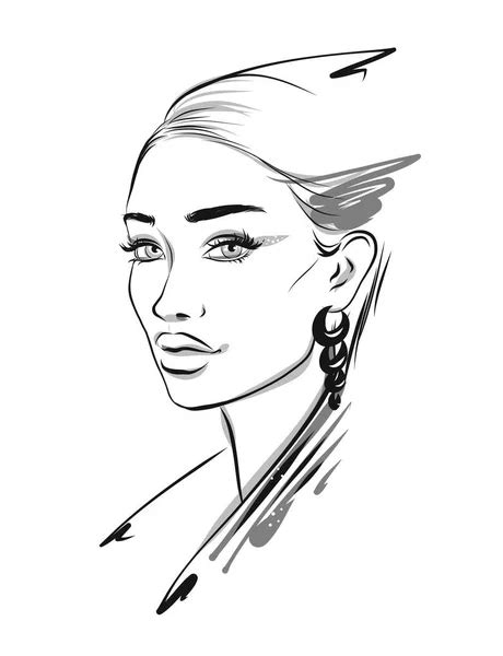 Sexy Pin Up Sketch Stock Vector By ©deryacakirsoy 4327445