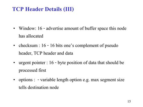Ppt Tcp Transmission Control Protocol Powerpoint Presentation Free