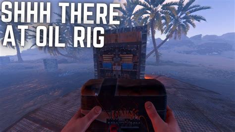I Got Raided While Taking Oil Rig Rust Console YouTube
