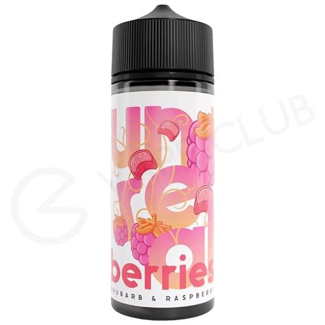 Rhubarb And Raspberry Shortfill E Liquid By Unreal Berries 100ml
