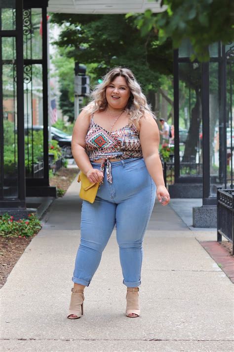 Feeling Confident In Plus Size Crop Tops Natalie In The City