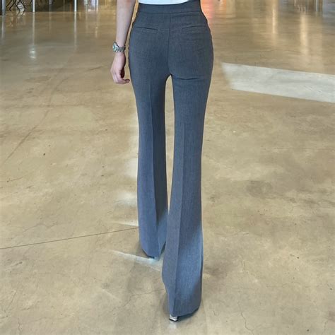 핏대박 몸매보정 로드 하이웨스트 롱 슬림 부츠컷 핀턱 스판 슬랙스 에이블리