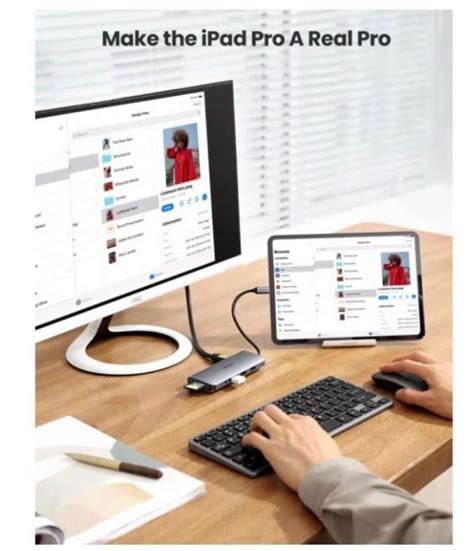 Promo Ugreen Converter Adapter Hub In Usb Type C Pd Hdmi K Rj Laptop Diskon Di Seller