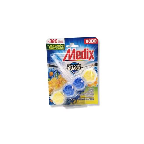 МЕДИКС АРОМАТИЗАТОР ЗА Wc 55ГР Summer Garden 045568 Rumik