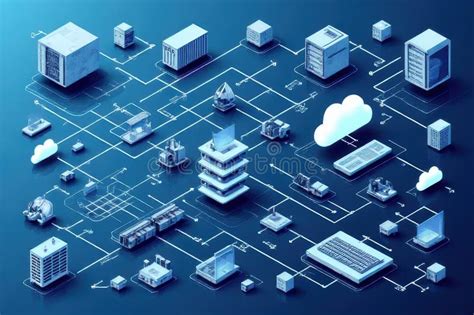 Ingenious Architecture Of A Reverse Proxy System Stock Illustration Illustration Of System