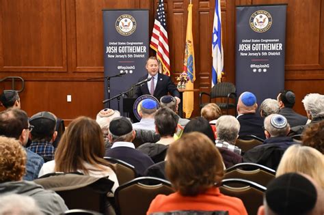 Release Gottheimer Hosts Third Community Discussion On Events Unfolding In Israel Across