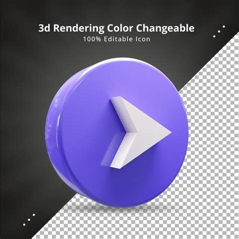 Premium Psd Cursor Pointer 3d Ui Icon