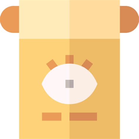 Scroll Basic Straight Flat Icon