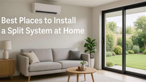 Best Places To Install A Split System At Articles