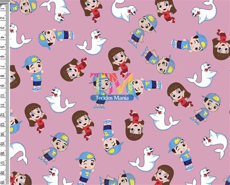 Tecido Sintético Sintético Corino Luccas Neto Fundo Rosa Youtube