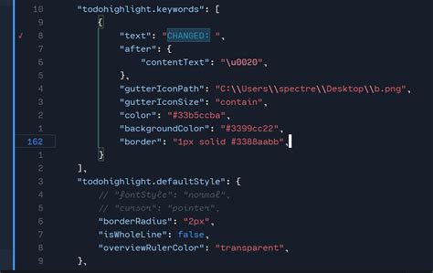 how to auto add whitespace after todo highlight keyword r vscode