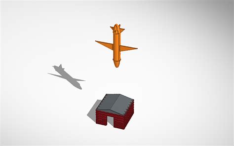 3d Design Sim Lab Plane Crash Tinkercad