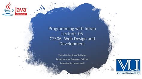 Cs506 Lecture No 05 Inheritance Youtube