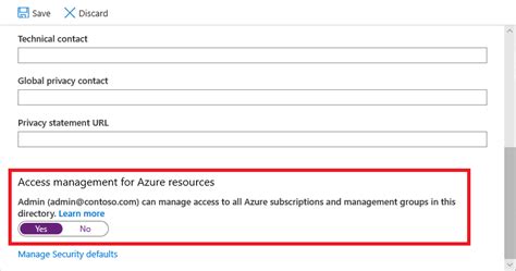 Access Management For Azure Resources Screenshot