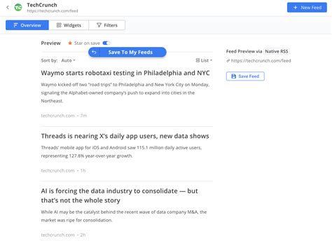 How To Find And Use A Native Rss Feed From Any Website