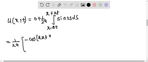 SOLVED A string is stretcbed and secured on the x axis at x and x πfor t If the transverse