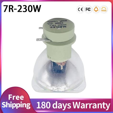 Hot Sales R7 230 Beam 230w 7r 230w Sharpy Beam Light Bulb Moving Beam Buld 230 Beam Lamp 230