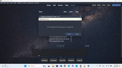 Anki Media Sync Log Keep Loading For Toooo Longgg Please Helpp Help Anki Forums