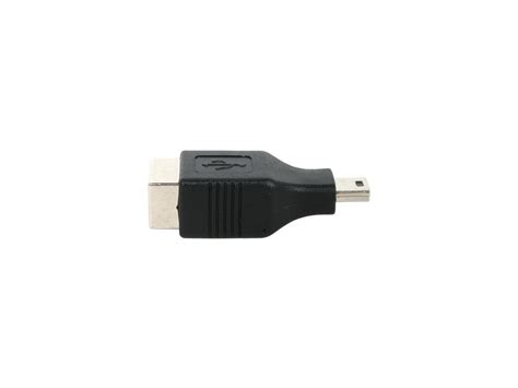 Kaybles Ad Usb Bf Minibm Usb B Female To Mini Usb B Pin Male Adapter Black Newegg Com