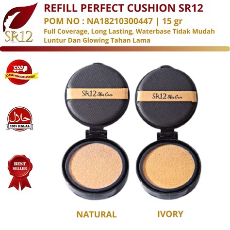 Jual Refill Cushion Sr12 Cushion Cusion Waterproof Glowing Tahan Lama